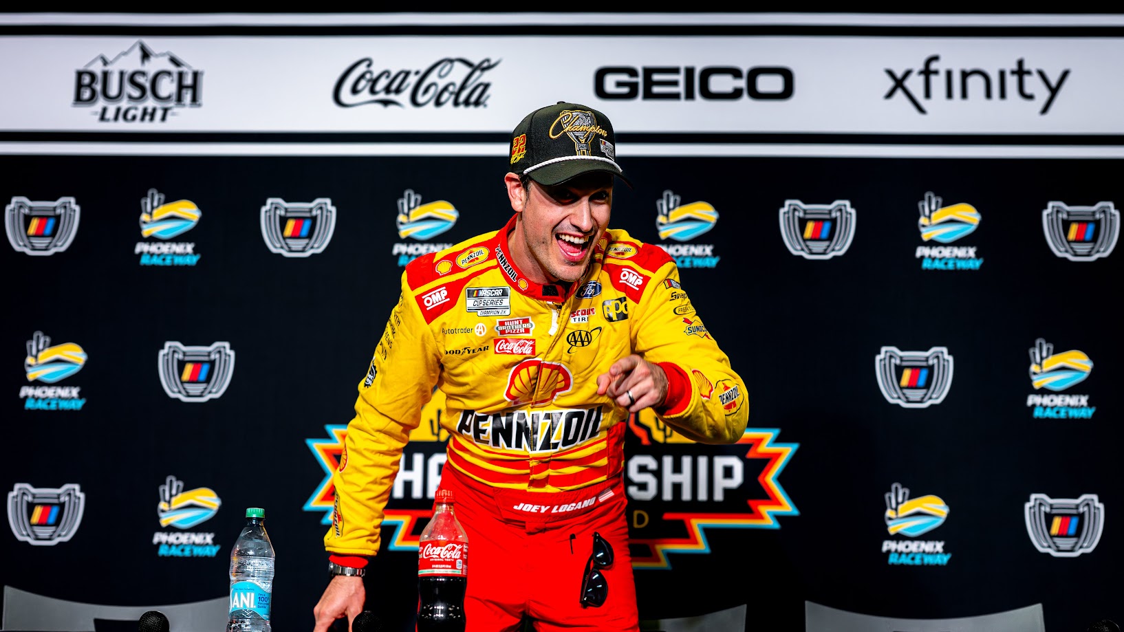 Logano and Verstappen Among Four Drivers Nominated for Best Driver at ...