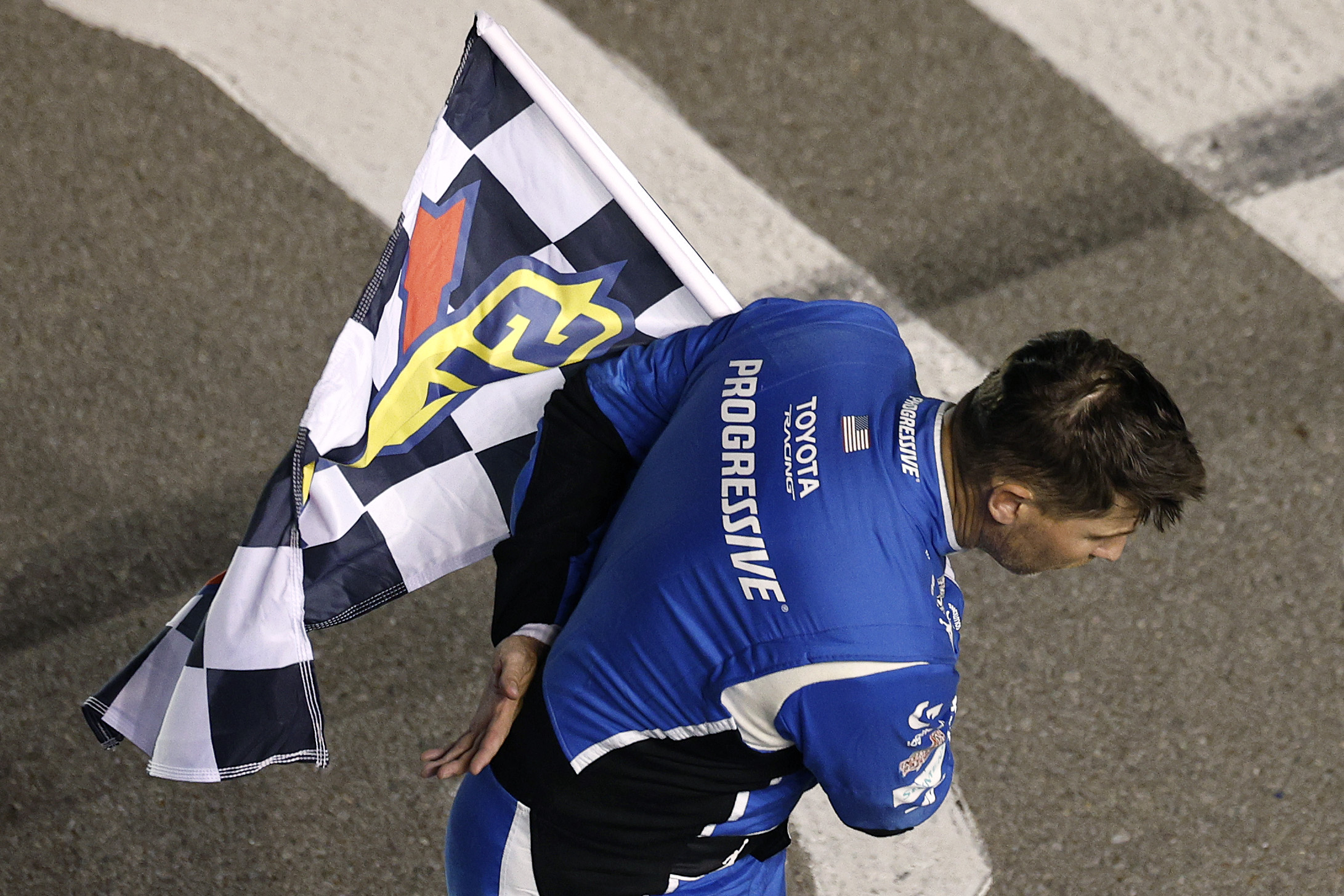 One Hell of a Restart and Denny Hamlin Ties Larson for Most Wins of the ...